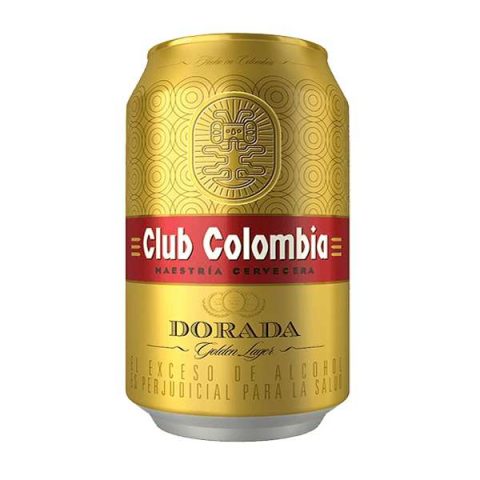CLUB COLOMBIA DORADA EN LATA X 355 ML » Elías Acosta y Cía